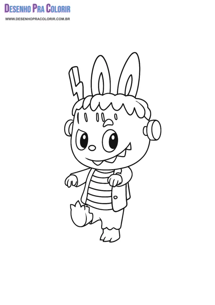 Desenho Labulu Para Colorir + De 30 Imagens Para Imprimir