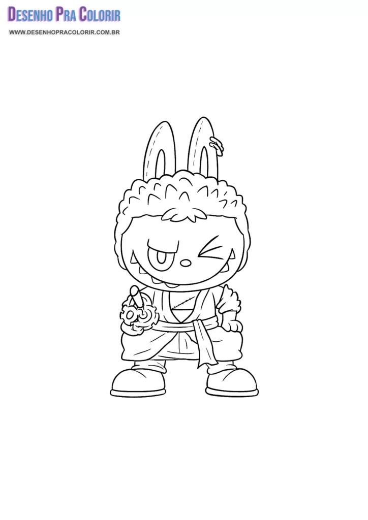 Desenho Labulu Para Colorir + De 30 Imagens Para Imprimir