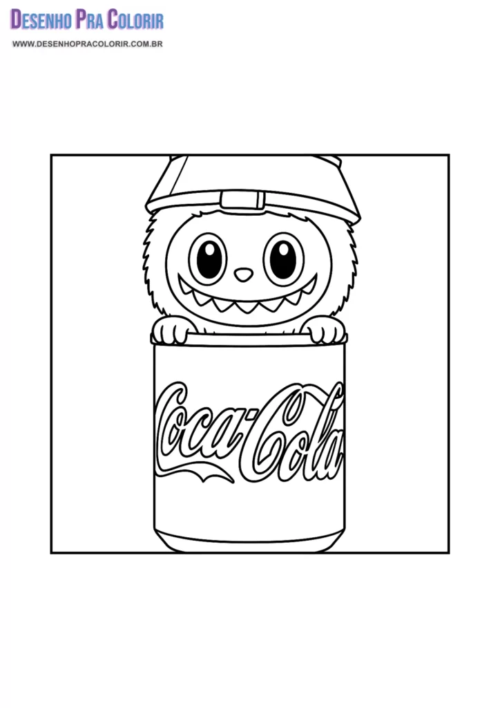 Desenho Labulu Para Colorir + De 30 Imagens Para Imprimir