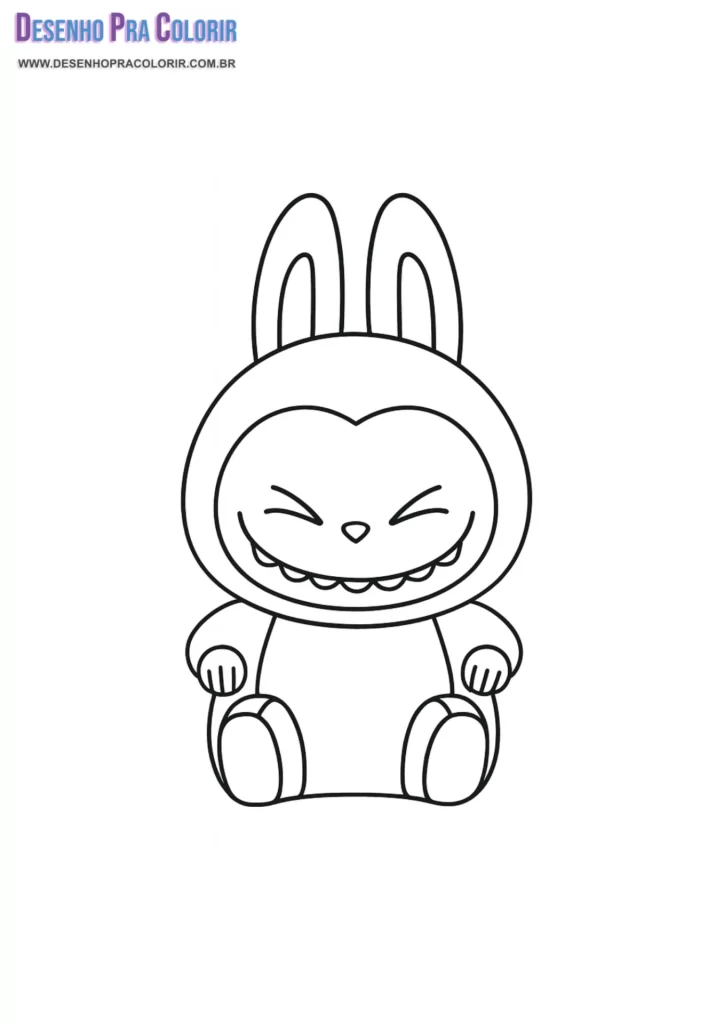 Desenho Labulu Para Colorir + De 30 Imagens Para Imprimir