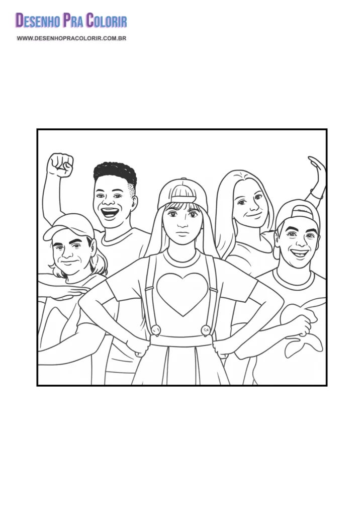Luccas Neto Para Colorir