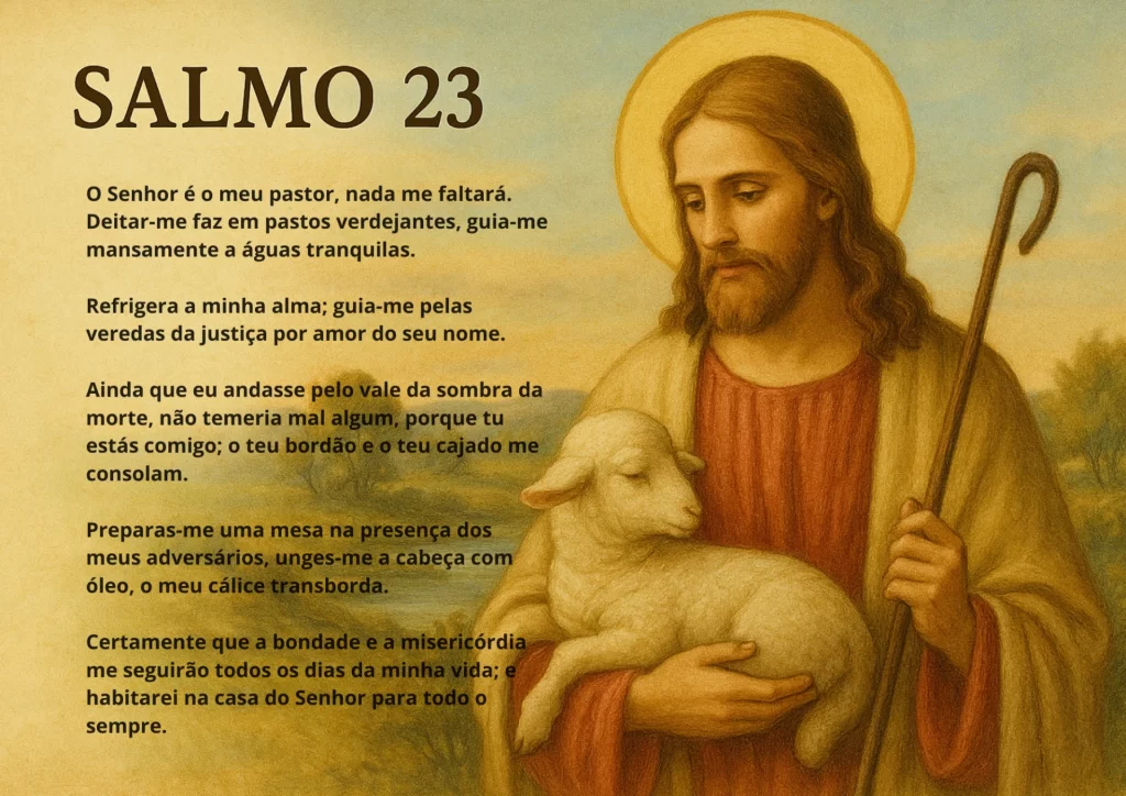 Salmo 23 Completo Para Imprimir