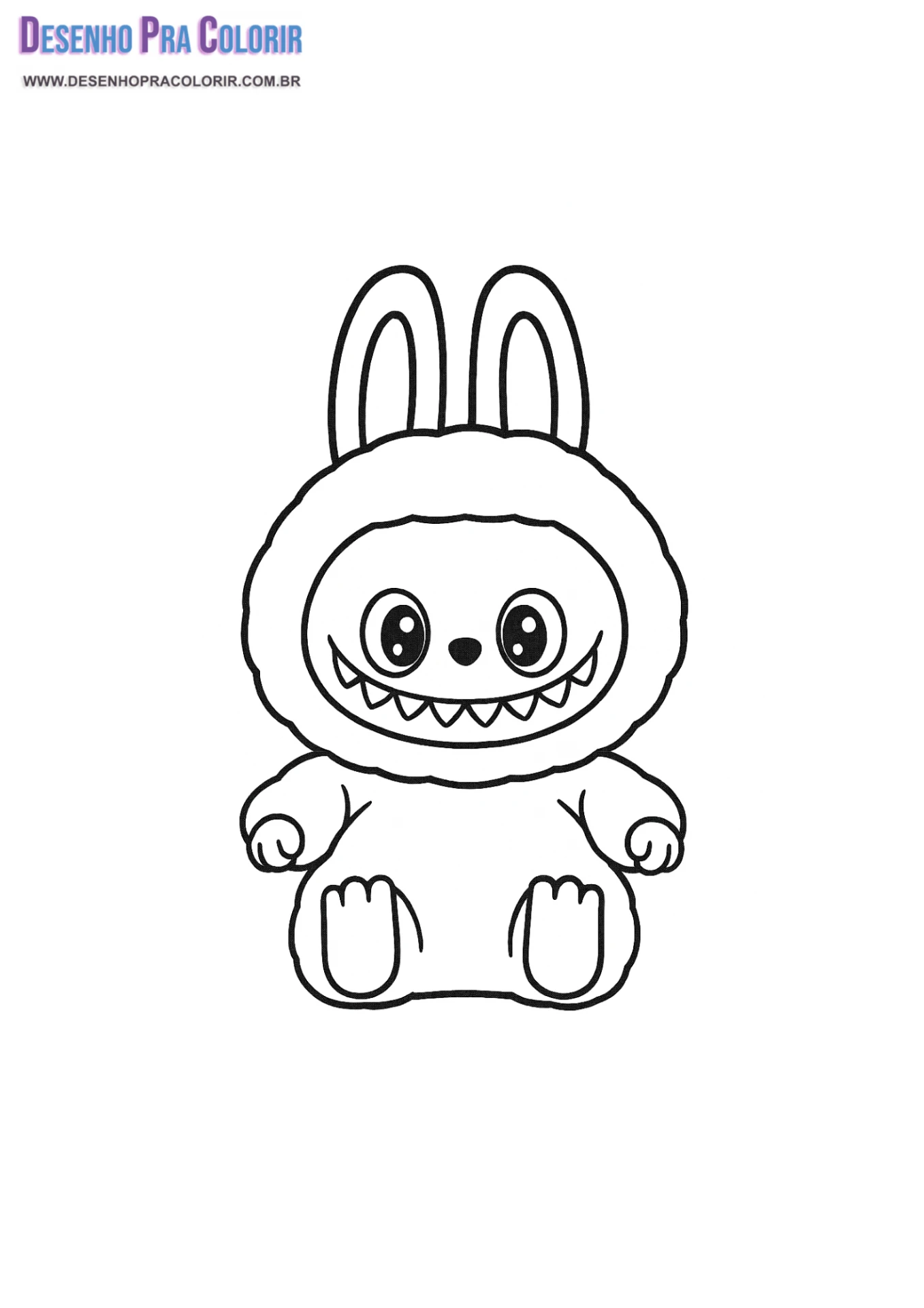 Labubu Coloring Pages