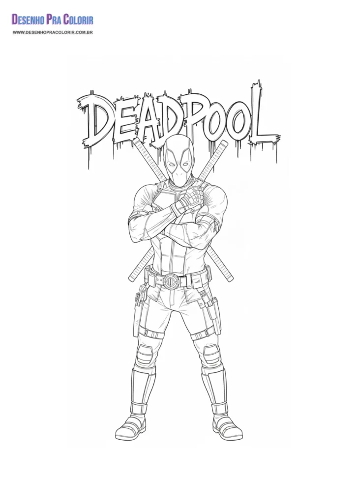 Marvel Para Colorir + De 200 Desenhos Para Imprimir e Pintar