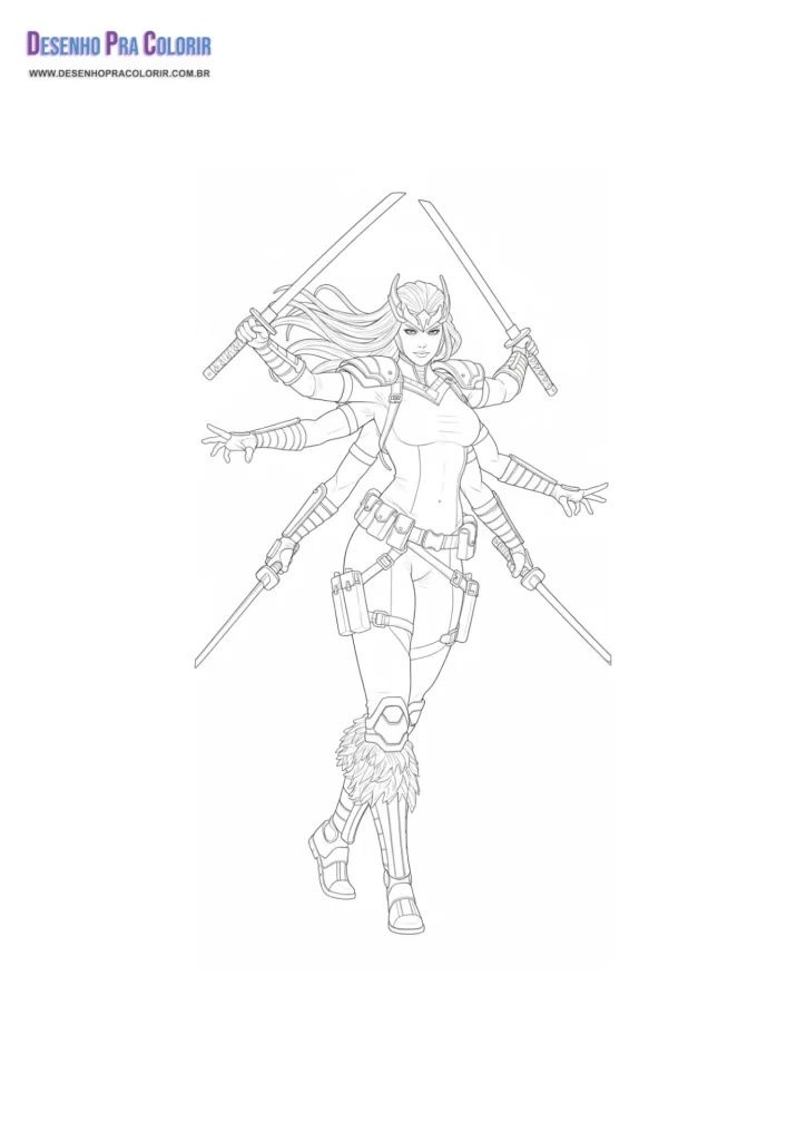 Marvel Para Colorir + De 200 Desenhos Para Imprimir e Pintar