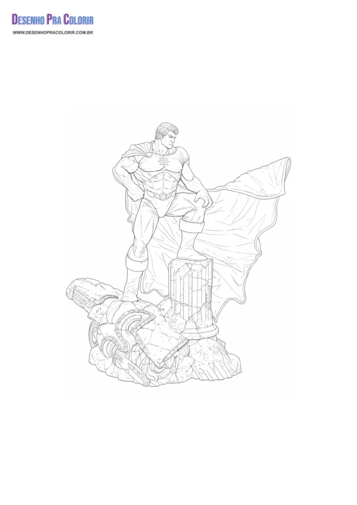 Marvel Para Colorir + De 200 Desenhos Para Imprimir e Pintar