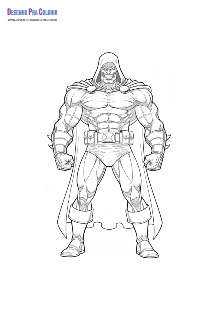 Marvel Para Colorir + De 200 Desenhos Para Imprimir e Pintar