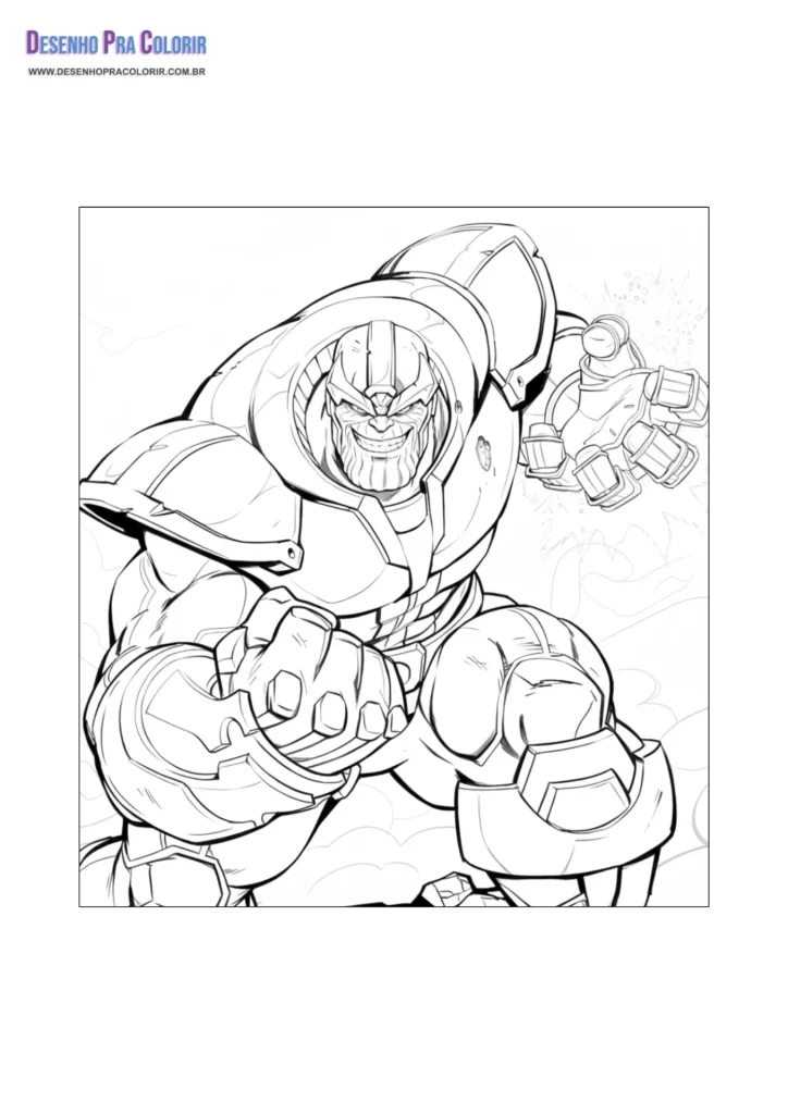 Marvel Para Colorir + De 200 Desenhos Para Imprimir e Pintar