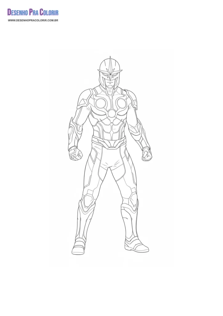 Marvel Para Colorir + De 200 Desenhos Para Imprimir e Pintar