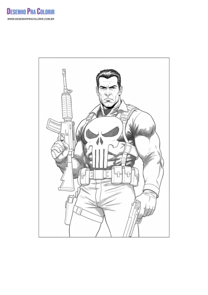 Marvel Para Colorir + De 200 Desenhos Para Imprimir e Pintar