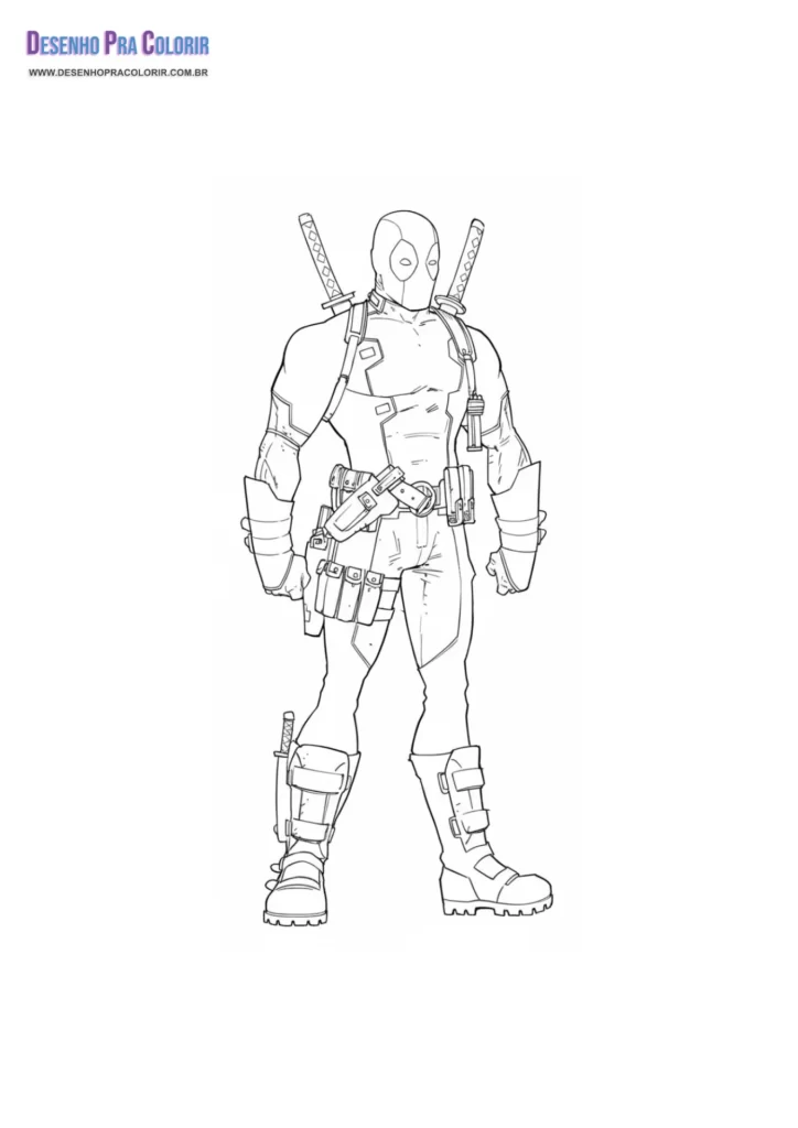 Marvel Para Colorir + De 200 Desenhos Para Imprimir e Pintar