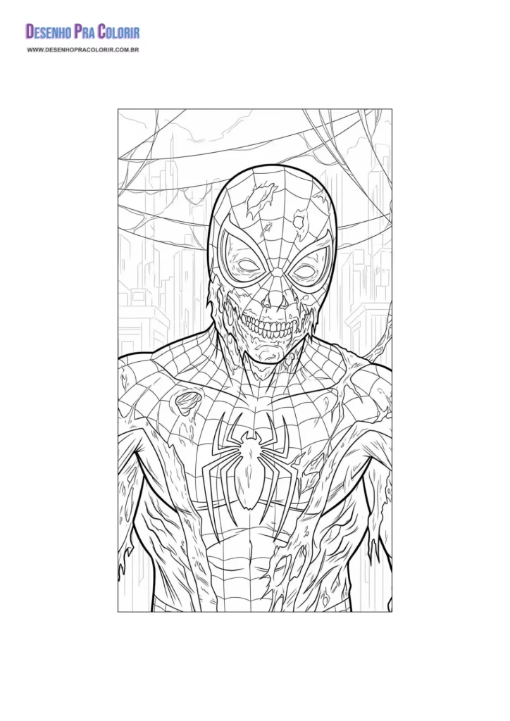 Marvel Zombies Coloring Pages