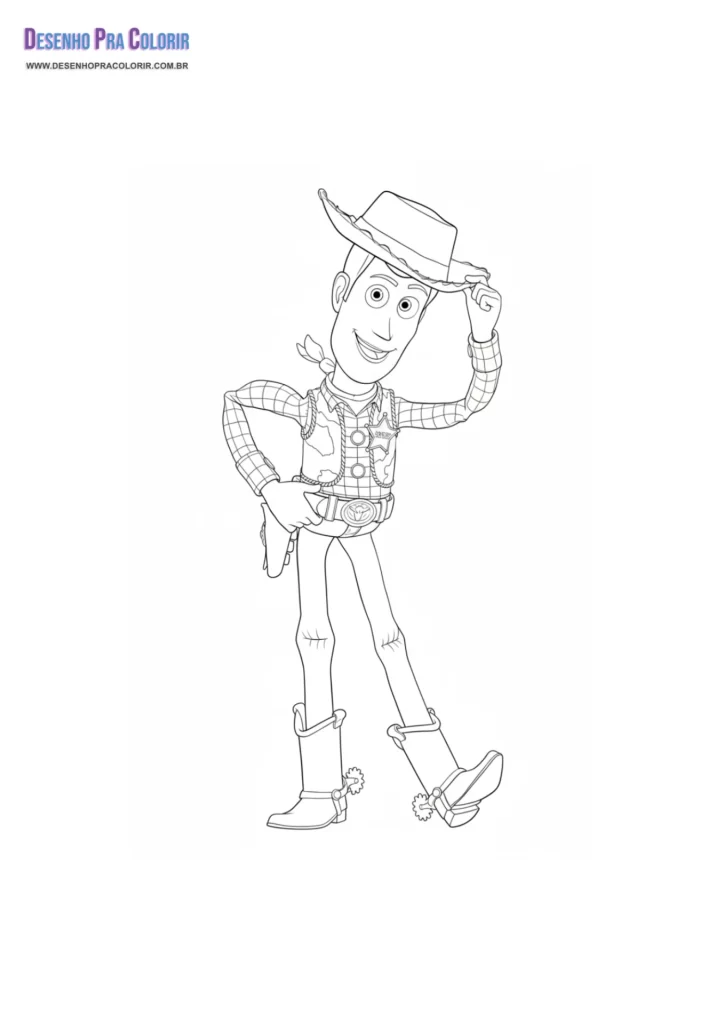 Toy Story Para Colorir - São + De 40 Desenhos Para Imprimir