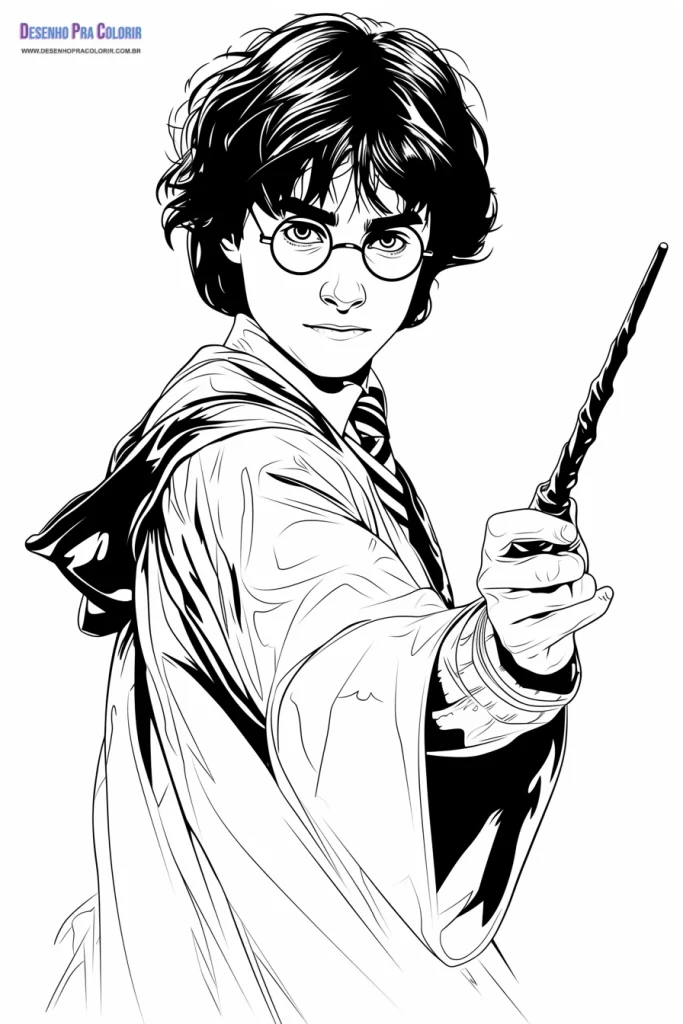 Coloriage Harry Potter + De 40 Coloriages À Imprimer Et À Colorier