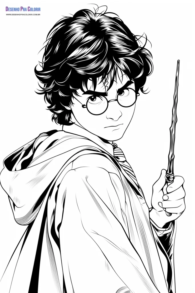 Coloriage Harry Potter + De 40 Coloriages À Imprimer Et À Colorier