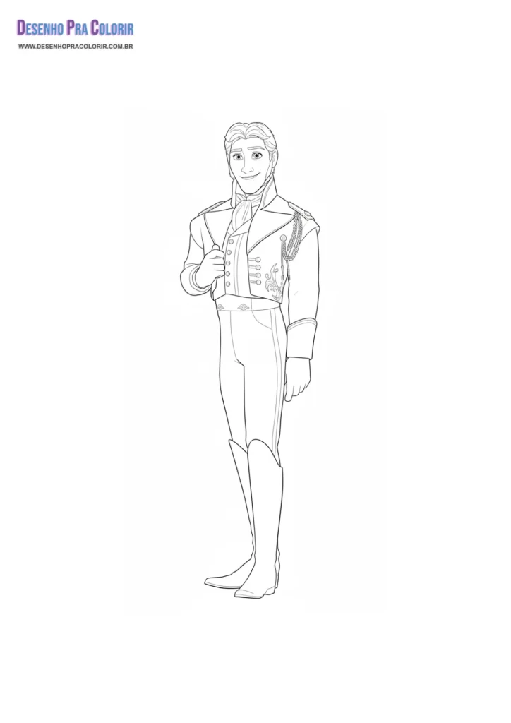 Frozen Para Colorir
