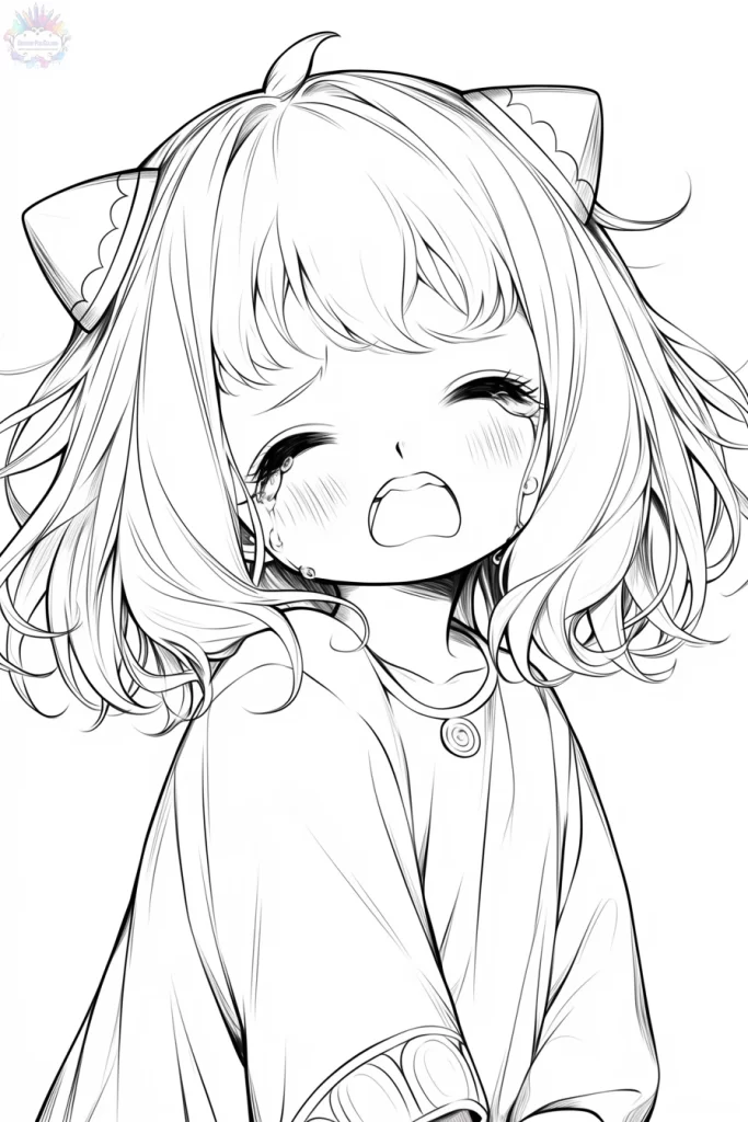 Anya Coloring Pages
