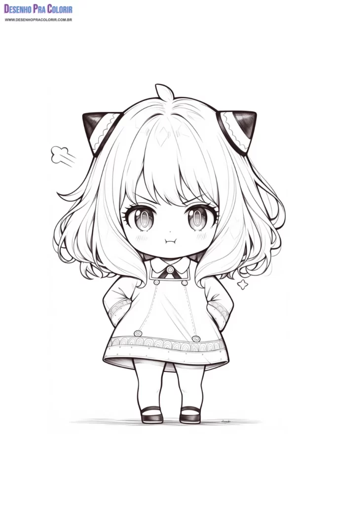 Anya Coloring Pages
