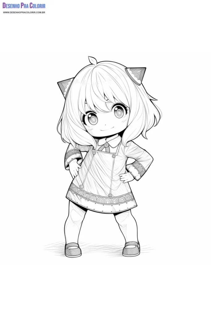 Anya Coloring Pages