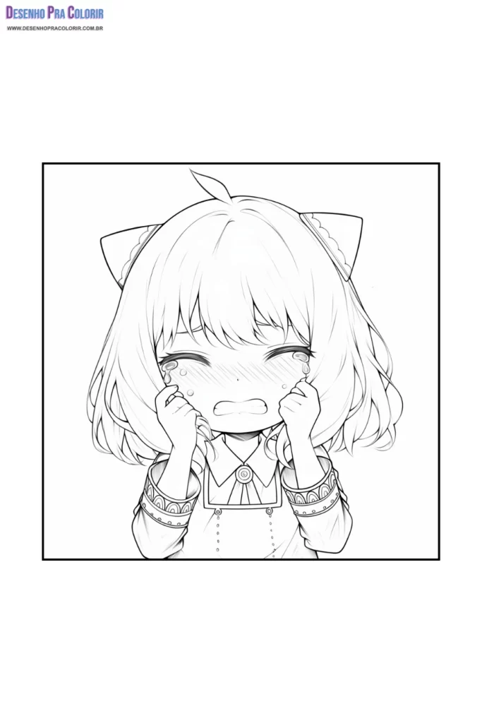Anya Coloring Pages