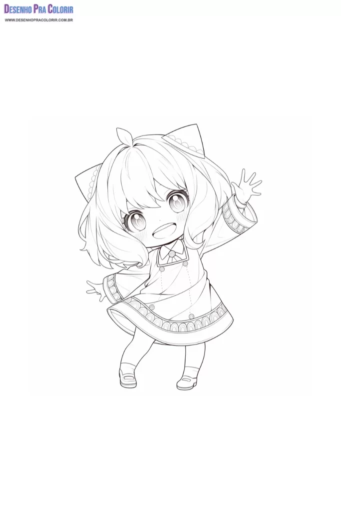 Anya Coloring Pages