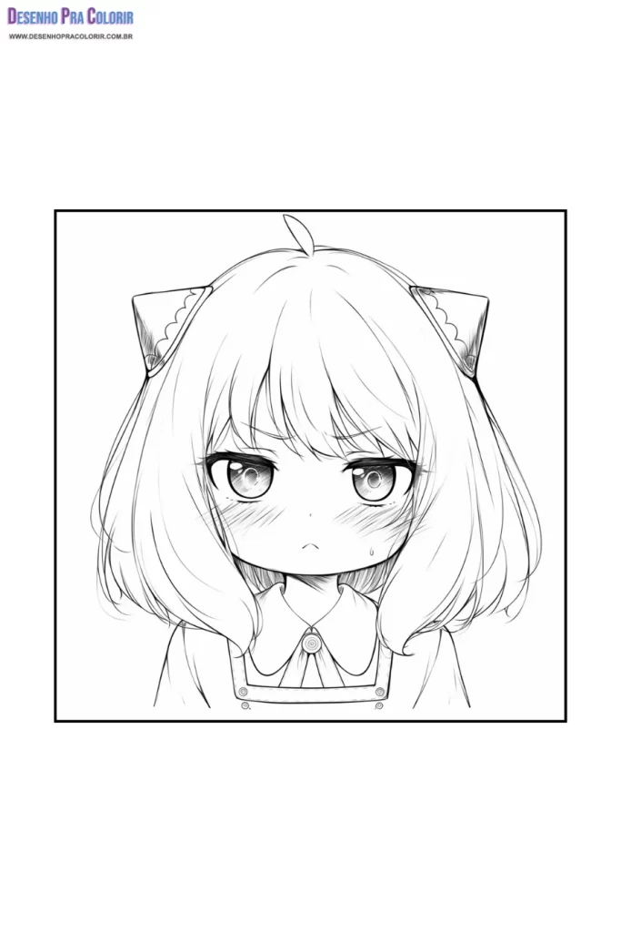 Anya Coloring Pages