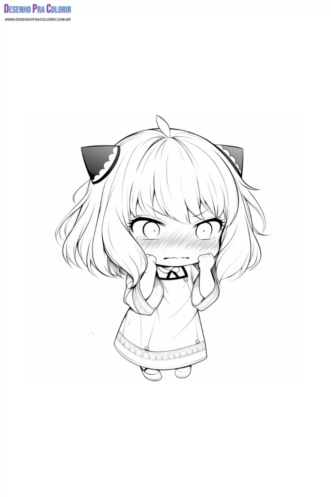 Anya Coloring Pages