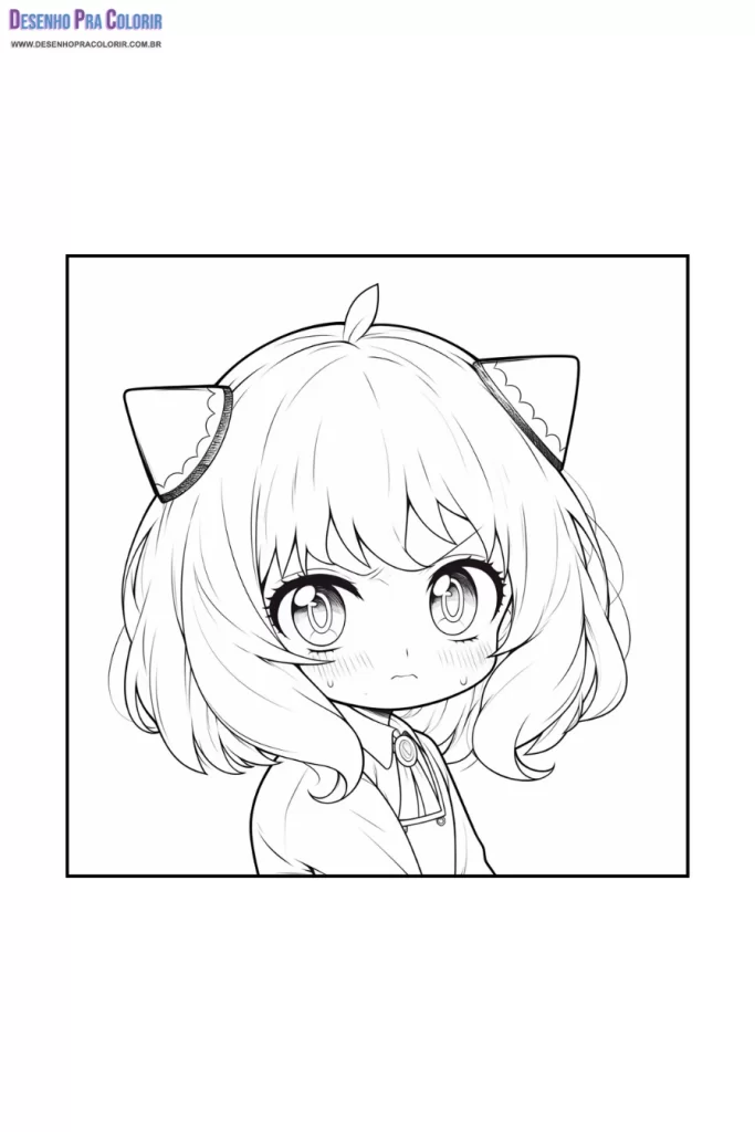 Anya Coloring Pages