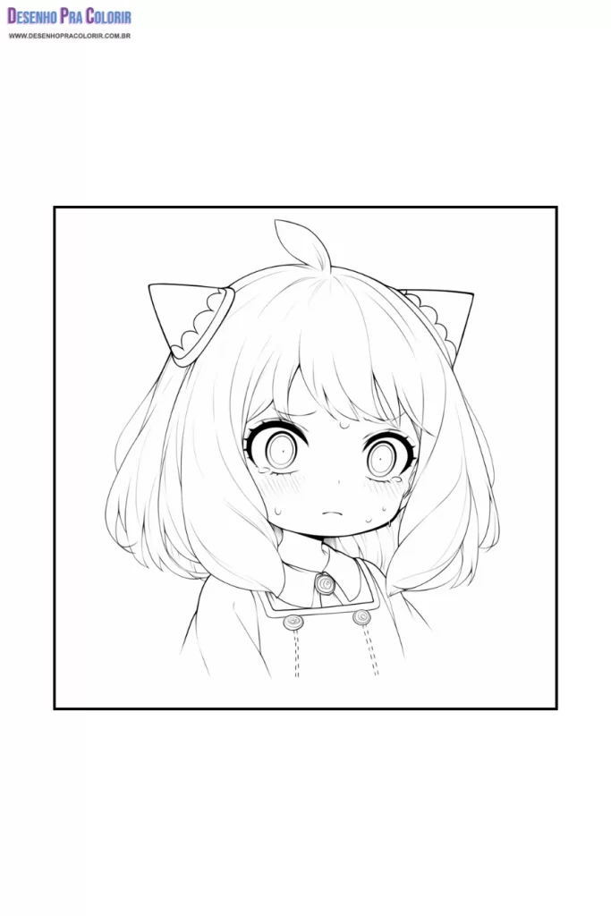 Anya Coloring Pages