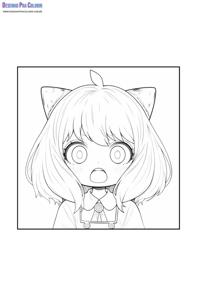 Anya Coloring Pages
