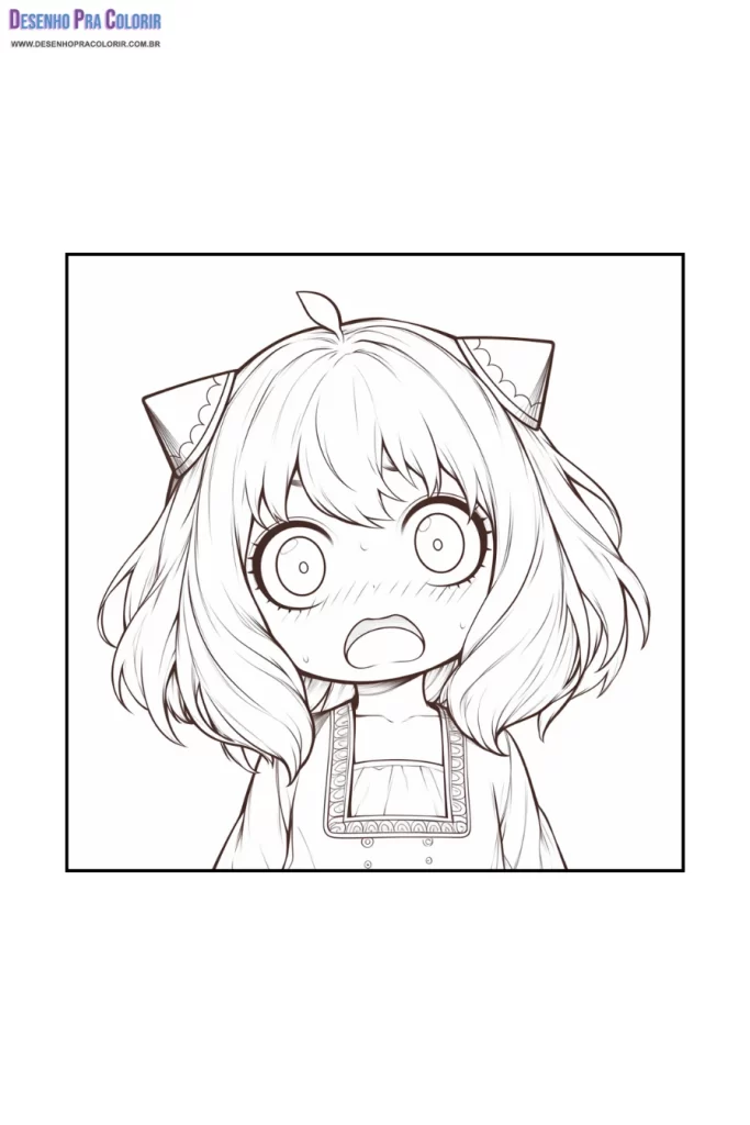 Anya Coloring Pages