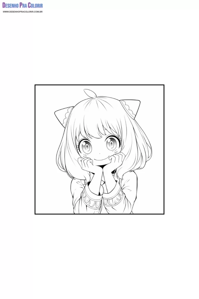 Anya Coloring Pages