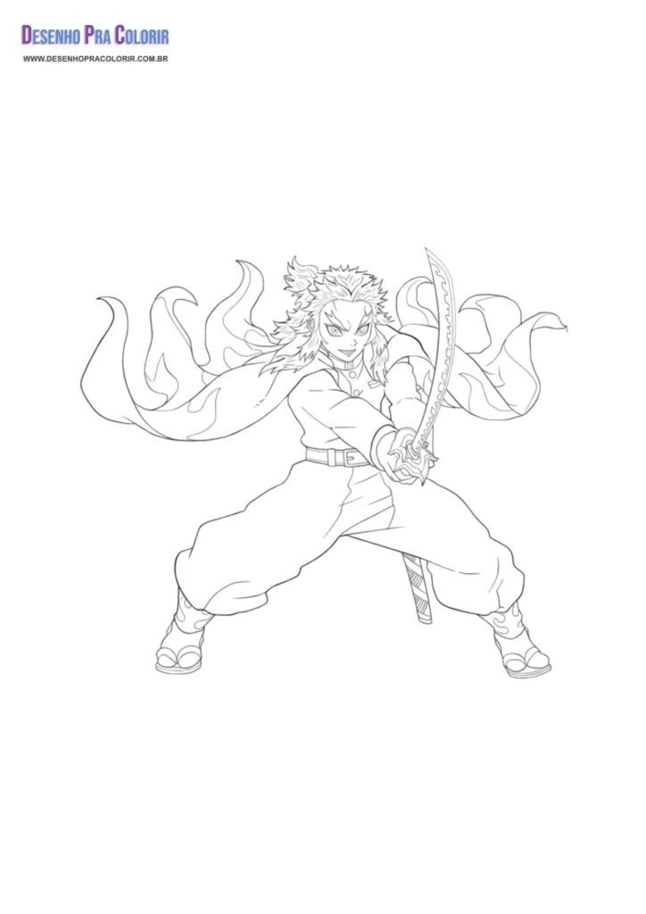Demon Slayer Coloring Pages