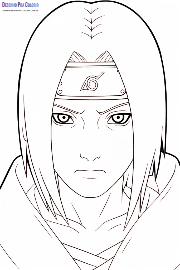 Itachi Uchiha Coloring Pages