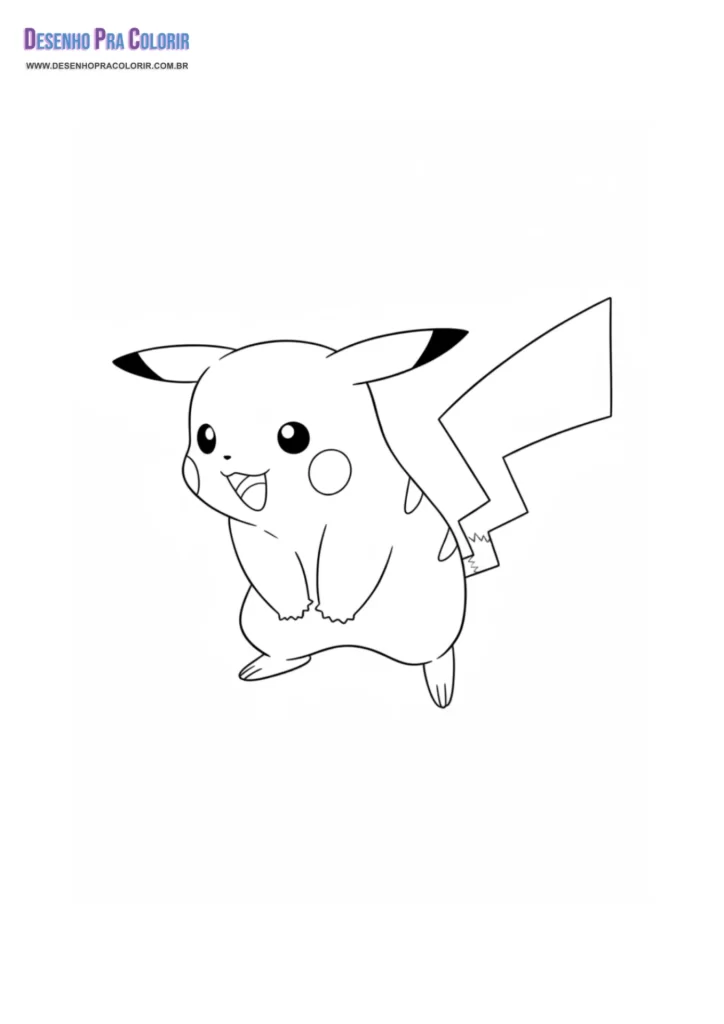 Pikachu Coloring Pages