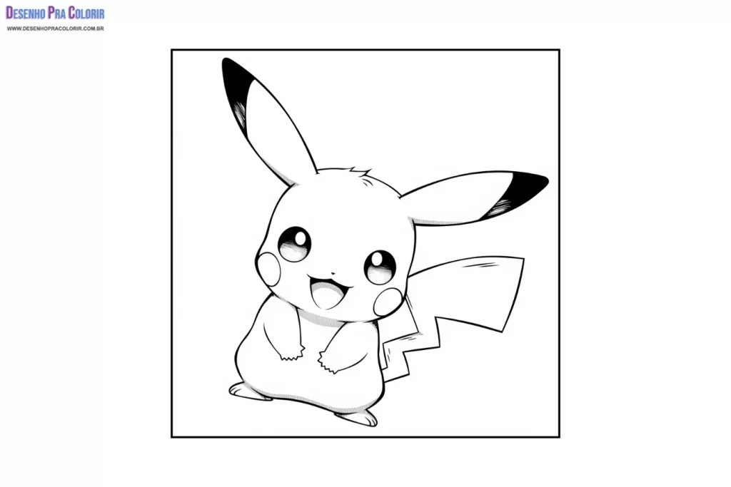Pikachu Coloring Pages